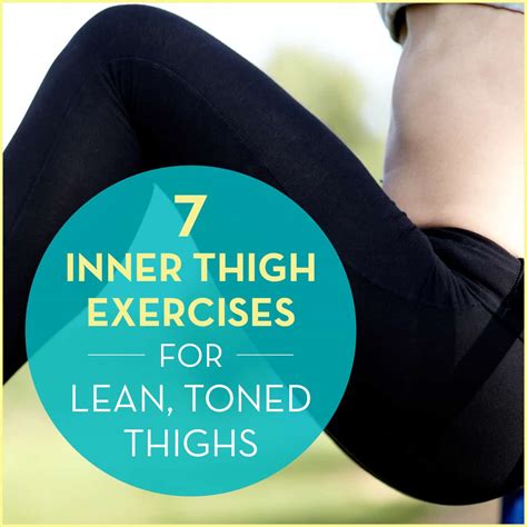 Inner Thigh Exercises For Lean Toned Thighs No Equipment Needed