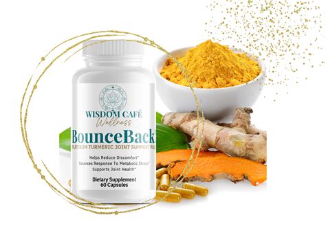Bounceback Platinum Tumeric Joint Support Plus Wisdom Café Online