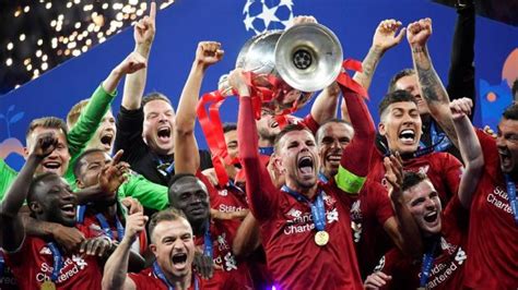 Liverpool Beat Tottenham 2 0 To Lift Uefa Champions League Trophy