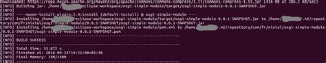 java failed to read artifact descriptor for biz aqute bnd bnd maven