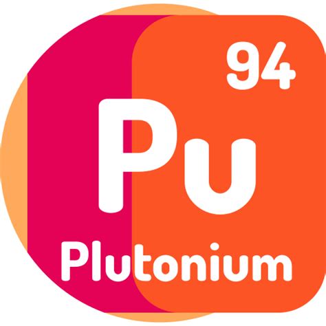 Plutonium Detailed Flat Circular Flat Icon