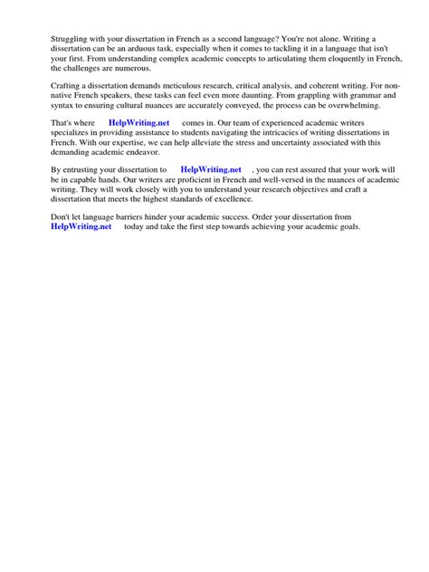 Exemple Dissertation Francais Seconde Pdf Refinancing