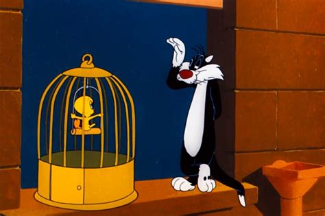 Sylvester The Cat Eating Tweety Bird