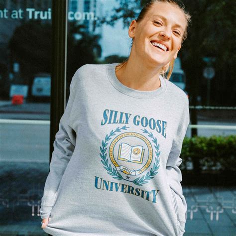 Silly Goose University Crewneck Middle Class Fancy