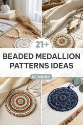 Printable Beaded Medallion Patterns