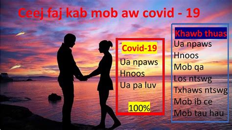 Xov Xwm Tshiab Ceev Faj Kab Mob Aw COVID 19 YouTube