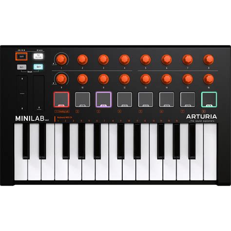 Arturia Minilab Mkii Orange Artist Systems