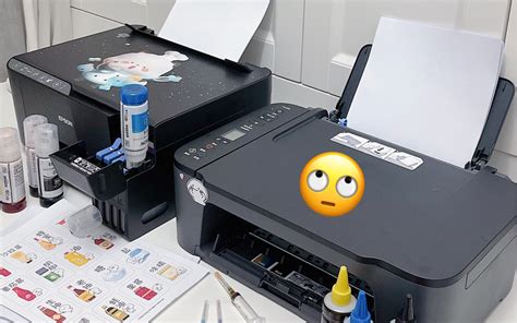 墨盒式和墨仓式打印机真的不想再当大冤种 前进的小菜鸟 前进的小菜鸟 哔哩哔哩视频