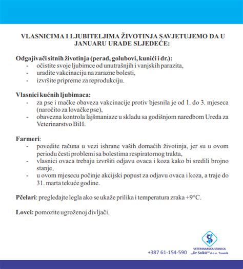 Kalendar Kreativne Nedjelje Za 2022 Godinu Veterinarska Stanica Dr