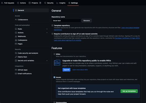 Github Projects Issue