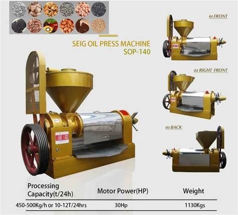 9 Bolt Automatic Cold Press Oil Machine At ₹ 680000 In Jaipur Id