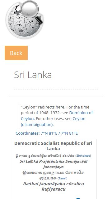 Wikipedia Easy Search Wikipedia Api Based Php Script By Nelliwinne