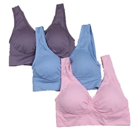 Set Of 3 Original High Quality Classic Set Quality Genie Bra With Free