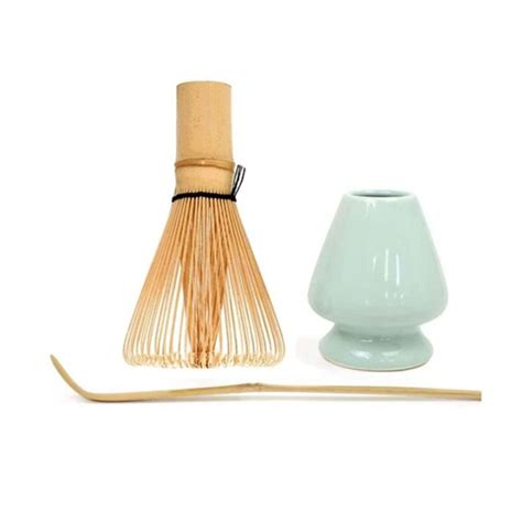 Matcha Whisk Set Bamboo Matcha Tea Set 100 Prong Matcha Whisk Chasen