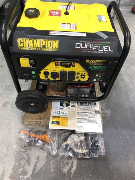 コストコ チャンピオン 発電機 7000w 未使用品cpg7800df J メルカリ