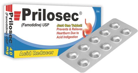 Tab Prilosec 40mg Aries Pharmaceuticals Pvt Ltd