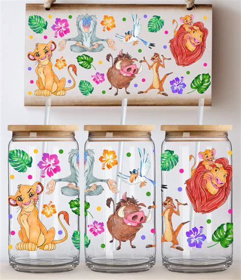 Lion King Glass Wrap Moxie Vinyls