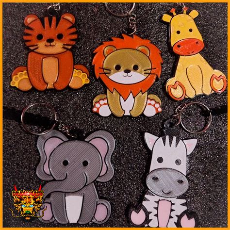 Stl File Llaverito De Jirafa 🦓 ・3d Print Model To Download・cults