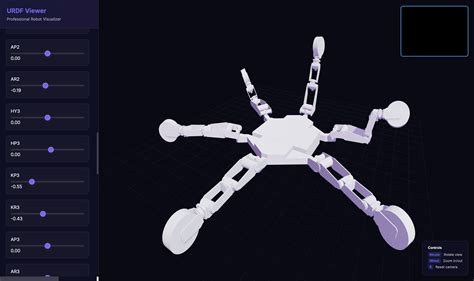 Github Atharvasakpalurdfvisualizer An Interactive Web Based Urdf Visualizer With Built In