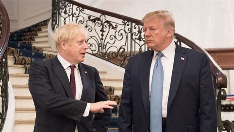 Boris Johnson Gives Donald Trump A Couple Of Hospitals As An Early