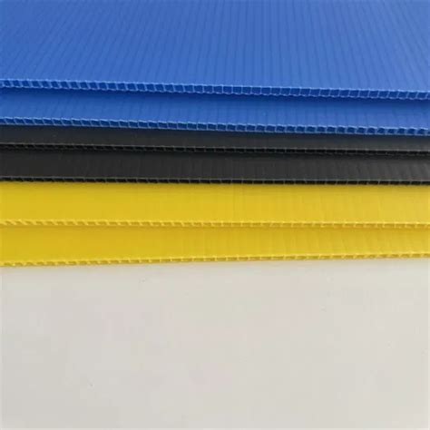 Pp Hollow Sheet Die Cutting Polypropylene Corrugated Sheet