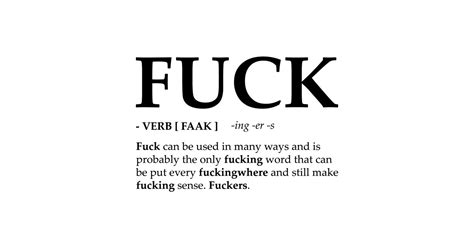 Fuck Definition Fuck T Shirt Teepublic
