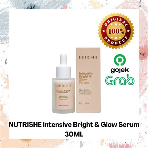 Jual Nutrishe Intensive Bright Glow Serum 30ml Shopee Indonesia