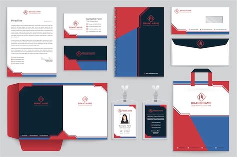 의료 편지지 템플릿 디자인 프리미엄 벡터