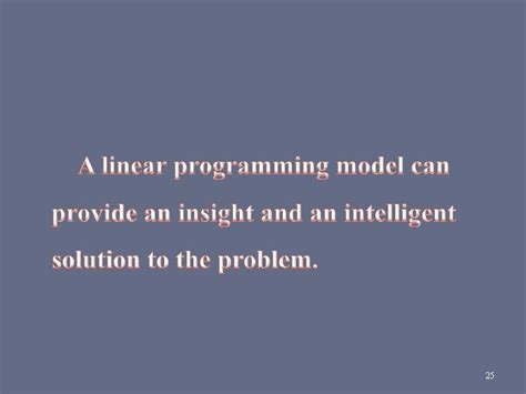 Linear Programming Contents Introduction History Applications Linear