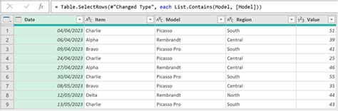 how to filter by a list in power query 4 methods
