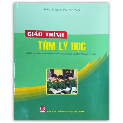 Sách Giáo Trình Tâm Lý Học Dùng Cho Đào Tạo Giáo Viên Giảng Viên