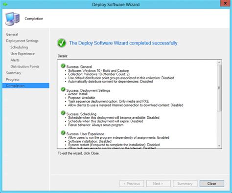 Windows 10 Deployment Create Sccm Windows 10 Build And Capture Task
