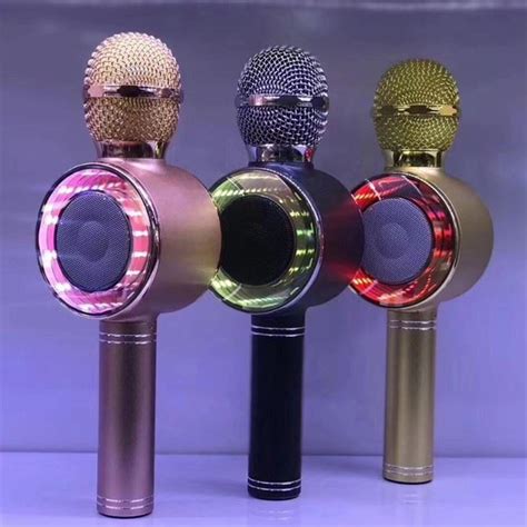 Good Price Original Wster Ws 668 Bluetooth Wireless Karaoke Microphone