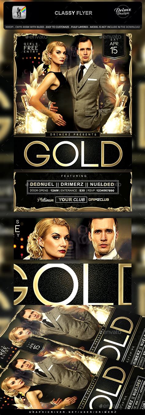 Classy Flyer Print Templates Graphicriver
