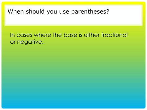 Exponential Notation Slides Pptx