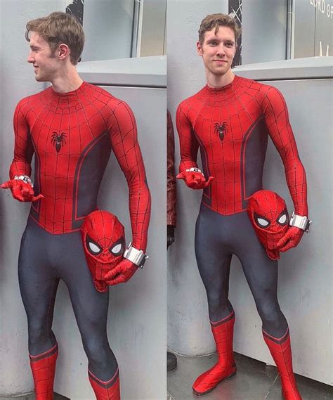 Pin On Spiderman Cosplay Unmasked