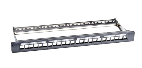 U Ports Ditched Type Label Holder Blank Patch Panel CTK Contact