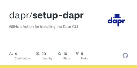 Github Daprsetup Dapr Github Action For Installing The Dapr Cli