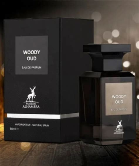 Eau De Parfum Woody Oud 80ml De Alhambra Arabian Fragrance De Dubai Eur