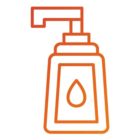 Estilo De Icono De Jabón De Mano De Diseño Vectorial Vector Premium