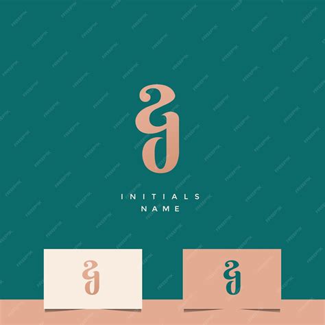 Premium Vector Initial Ad Monogram Logo Design