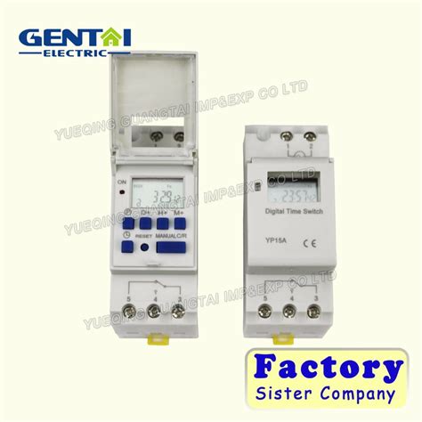 Ahc15A DIN Rail Programmable Digital Electronic Time Switch With Ce