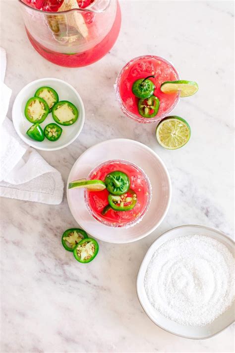 Watermelon Jalapeño Margarita Xoxobella