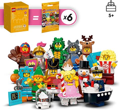 Lego 71036 Minifiguren Serie 23 6er Pack Limitierte Auflage 2022