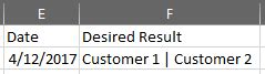 Excel Concatenate Multiple Results From An Index Match Stack Overflow