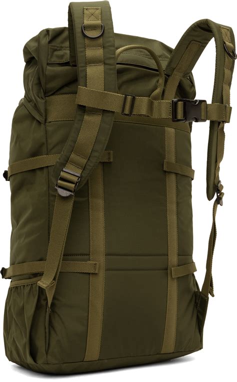 Rrl Khaki Nylon Utility Backpack Rrl