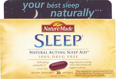 The Best Nature Made Sleep Natural Acting Sleep Aid Best Home Life