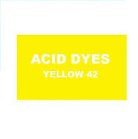 Acid Yellow 42 Acid Fast Yellow Mr Latest Price Manufacturers And Suppliers
