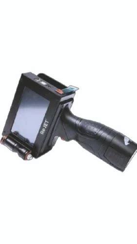 White Lightweight High Efficiency Semi Automatic Handheld Digital