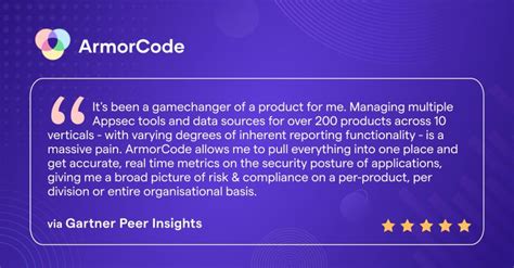 Aspm Customerlove Peerinsights Numberoneteam Armorcode Inc